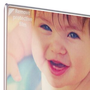 Snap 4x6 Clear Acrylic Self Standing Frame, Set of 12