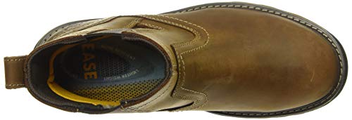 Cat Footwear Men's Pelton Industrial & Construction Shoe, Dark Beige, 13