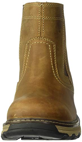 Cat Footwear Men's Pelton Industrial & Construction Shoe, Dark Beige, 13