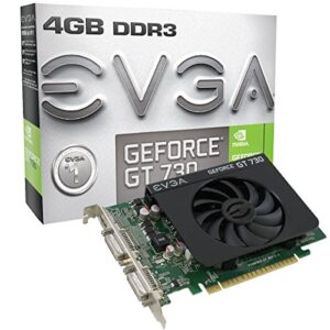 evga geforce gt 730 4gb ddr3 128bit dual dvi mhdmi graphics cards 04g-p3-2739-kr