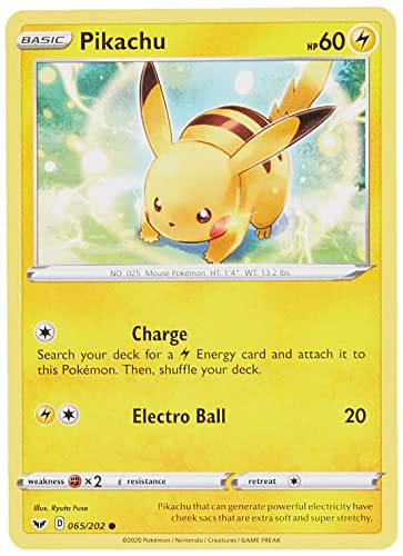 3. 5 Assorted Pikachu Pokemon Cards