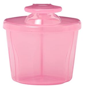 dr. brown's travel formula dispenser with lid, bpa free - pink - holds 27oz