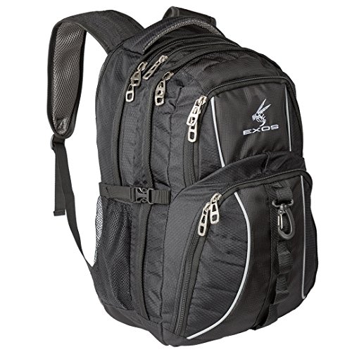 Exos Backpack, (laptop, travel, academics or business) Urban Commuter (Black)