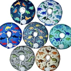 cutie button pads g/j tube pad 5 pack (dinos)