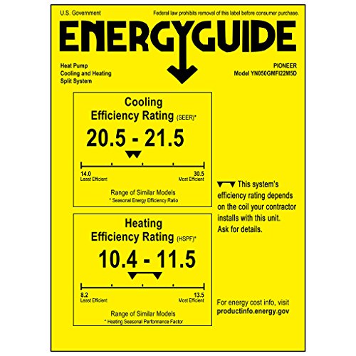 PIONEER Air Conditioner Pioneer Multi Heat Pump, Quint Split (5 Zone)