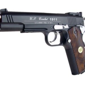 500 fps new full metal wg airsoft m 1911 gas co2 hand gun pistol w/ 6mm bb bbs(Airsoft Gun)