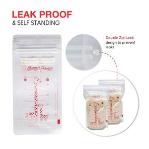 110 Count Breastmilk Storage Bags 8 Oz 235 ml Breastfeeding Freezer Storage Container Bags for Breast Milk comes Pre Sterilized & BPA Free with Accurate Measurements & Leak Proof. Buy Now!