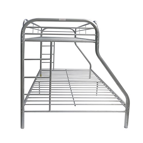 ACME Tritan Twin XL/Queen Bunk Bed - 02052SI - Silver