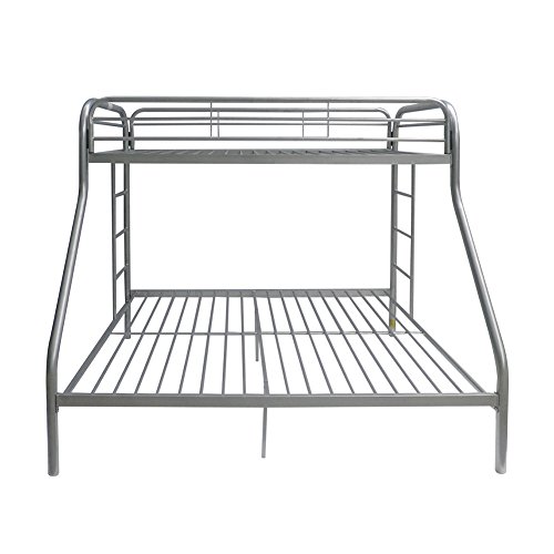 ACME Tritan Twin XL/Queen Bunk Bed - 02052SI - Silver