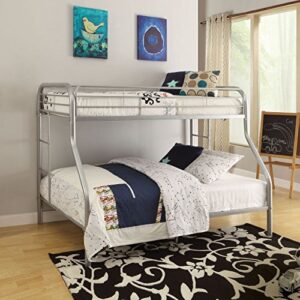 ACME Tritan Twin XL/Queen Bunk Bed - 02052SI - Silver