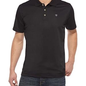 Ariat Men's TEK Polo - Black, X-Large Tall