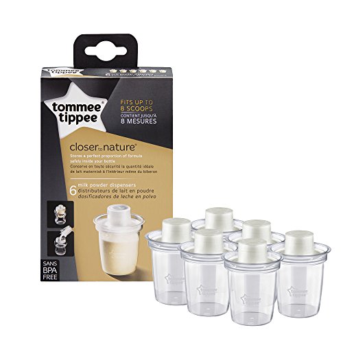 Tommee Tippee Formula Dispensers, 6 Count