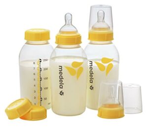 medela breastmilk bottle set, 8 ounce