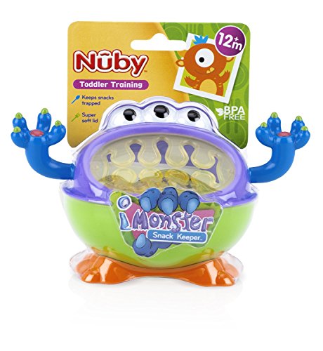 Nuby 3-D Monster Snack Keeper