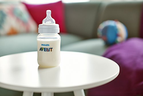 Philips AVENT Anti-Colic Nipple, Clear, Medium Flow, 2 Count (Pack of 1), (SCF423/27)