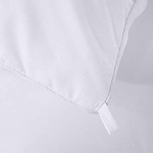 Utopia Bedding Down Alternative Comforter (Twin, White) - All Season Comforter - Plush Siliconized Fiberfill Duvet Insert - Box Stitched