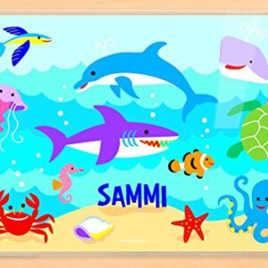 Ocean Personalized Placemat by Art Appeel, Laminated, 18 x 12 inches