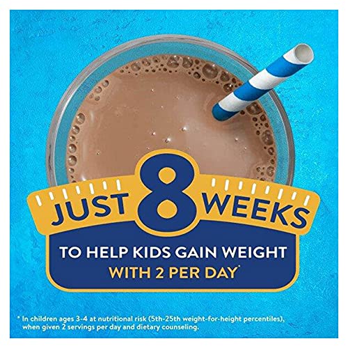 PediaSure Grow & Gain with Immune Support, Kids Protein Shake, 27 Vitamins and Minerals, 7g Protein, Helps Kids Catch Up On Growth, Non-GMO, Gluten-Free, Chocolate 8 Fl Oz (Pack of 6)