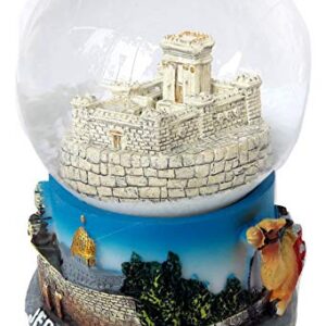 Snowdome Israel Templ of Jerusalem Snowglobe Second Temple holyland 93mm