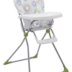 Delta Children EZ-Fold High Chair for Babies and Toddlers - Compact High Chair with Adjustable Tray, Starburst