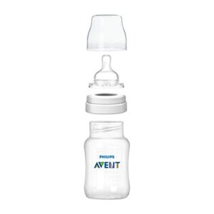 Philips Avent Anti-Colic Baby Bottles Clear, 9oz, 2 Piece