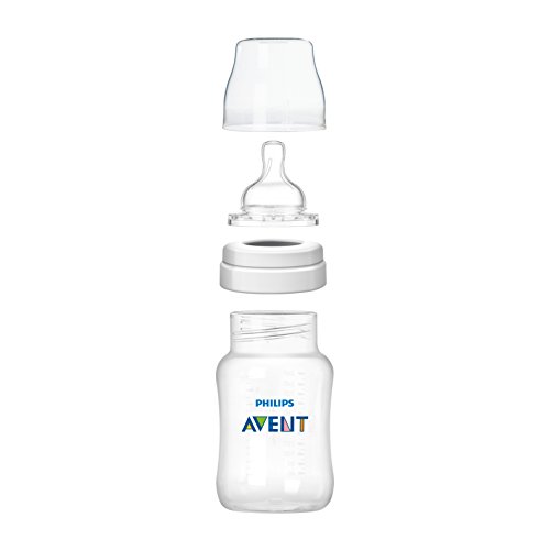 Philips Avent Anti-Colic Baby Bottles Clear, 9oz, 2 Piece