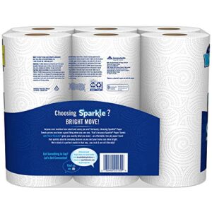 Sparkle Pick-A-Size Paper Towels,11 Regular Rolls, Modern White, 116 2-Ply Sheets Per Roll,6 Count (Pack of 1)