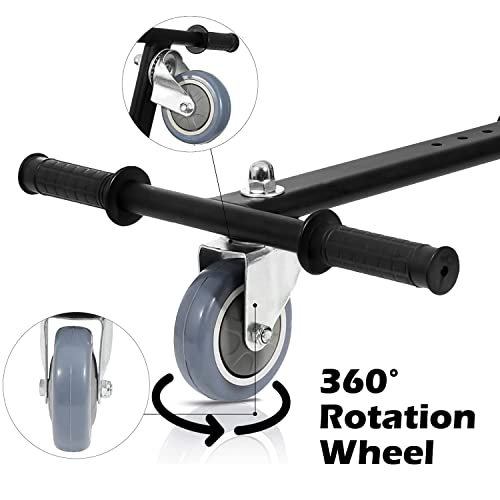 Adjustable Hoverboard Car Style Holder for 6.5" 8" 10" Two Wheel Self Balancing Scooter with 4 Length Adjustments (Balance Board Not Included)