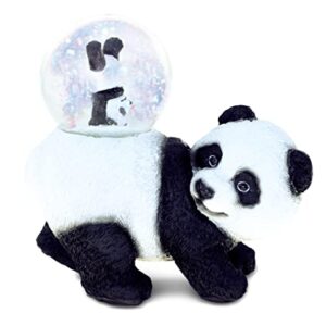 COTA Global Panda Snow Globe - Wildlife Animal Water Globe Figurine with Sparkling Glitter, Zoo Collectible Novelty Ornament for Home Decor, for Birthdays, Christmas, Valentine – 45mm