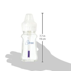 Bfree Borosilicate Super Glass BPA-Free Anti-Colic Baby Bottle (Borosilicate 8.8 fl.oz)