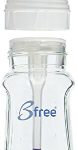 Bfree Borosilicate Super Glass BPA-Free Anti-Colic Baby Bottle (Borosilicate 8.8 fl.oz)