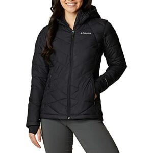 Columbia Women's Heavenly Hooded Jacket, Black, Small