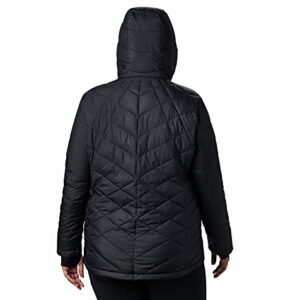 Columbia Women's Heavenly Hooded Jacket, Black, Small