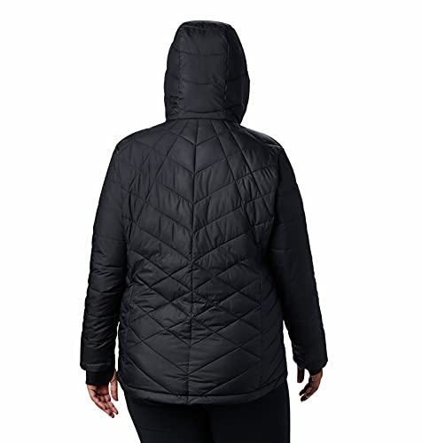 Columbia Women's Heavenly Hooded Jacket, Black, Small