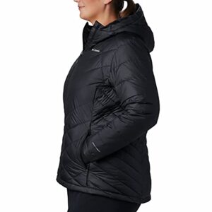 Columbia Women's Heavenly Hooded Jacket, Black, Small