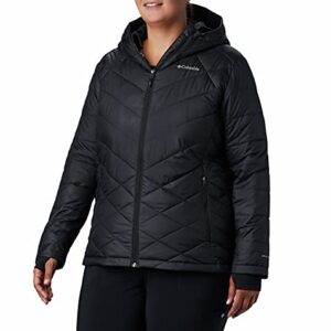 Columbia Women's Heavenly Hooded Jacket, Black, Small