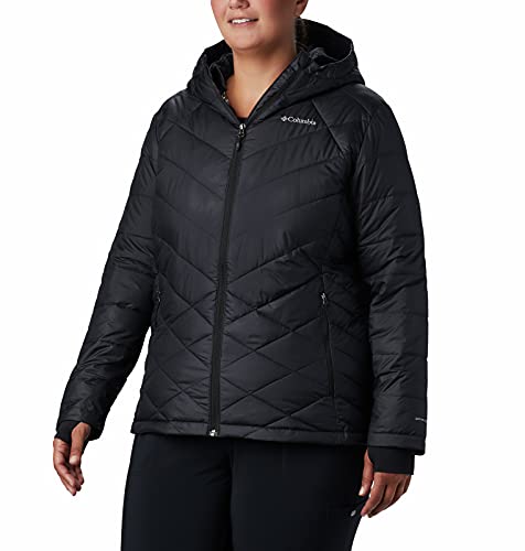 Columbia Women's Heavenly Hooded Jacket, Black, Small