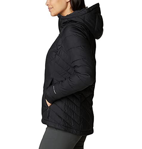 Columbia Women's Heavenly Hooded Jacket, Black, Small