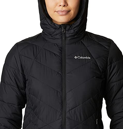 Columbia Women's Heavenly Hooded Jacket, Black, Small