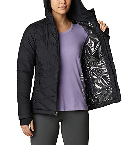 Columbia Women's Heavenly Hooded Jacket, Black, Small