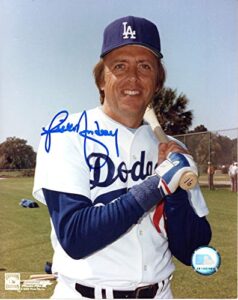 rick monday los angeles dodgers baseball signed autograph 8 x 10 photo with coa