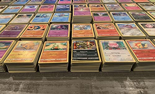 Pokemon TCG : 100 Card LOT Rare, COM/UNC, Holo & Guaranteed EX, MEGA OR Full Art