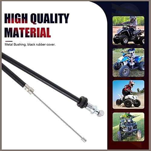 QAZAKY 31inch Throttle Cable Line for 49cc 50cc 70cc 90cc 110cc 125cc Kids ATV Quad 4 Wheeler Mini Pit Dirt Bike TaoTao Kazuma Buyang Coolsport Roketa Sunl Baja Kymco