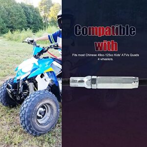 QAZAKY 31inch Throttle Cable Line for 49cc 50cc 70cc 90cc 110cc 125cc Kids ATV Quad 4 Wheeler Mini Pit Dirt Bike TaoTao Kazuma Buyang Coolsport Roketa Sunl Baja Kymco