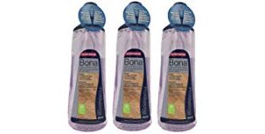 Bona Pro 33 Oz Hardwood Floor Cleaner Refill Cartridge, Premium No-Residue Formula, Ready-to-Use Cartridge For Bona Hardwood Floor Spray Mop, Cleans Dirty, Smudged Wood Floors (Pack of 3)