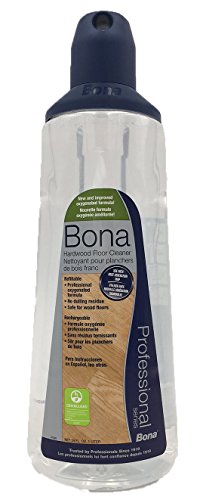 Bona Pro 33 Oz Hardwood Floor Cleaner Refill Cartridge, Premium No-Residue Formula, Ready-to-Use Cartridge For Bona Hardwood Floor Spray Mop, Cleans Dirty, Smudged Wood Floors (Pack of 3)