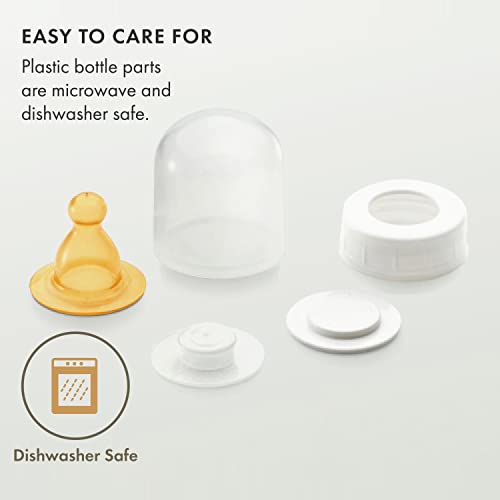 Natursutten Replacement Baby Bottle Screw Rings 2-Pack - Spare Parts for Natursutten Anti-Colic Baby Bottles - Replace Compatible Screw Ring Collar