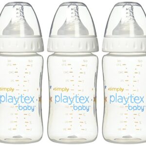 Simply Playtex BPA Free Baby Bottles, 9 Ounce - 3 Pack