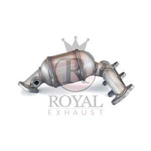 catalytic converter compatible with hyundai 1999-2001 sonata 2.5l | 2002-2005 sonata 2.7l | 2003-2004 tiburon 2.7l | 2002-2004 kia magentis 2.7l | 2002-2006 optima 2.7l | front left side manifold