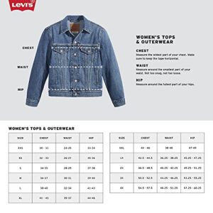 Levi's Women's Original Trucker Jacket, Sweet Jane, Large